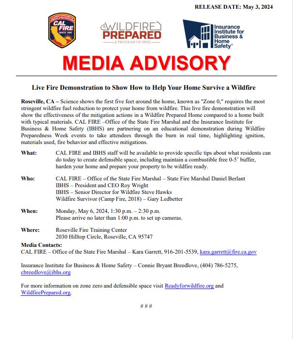 Articles - Wildfire Prepared Home - A Program of IBHS