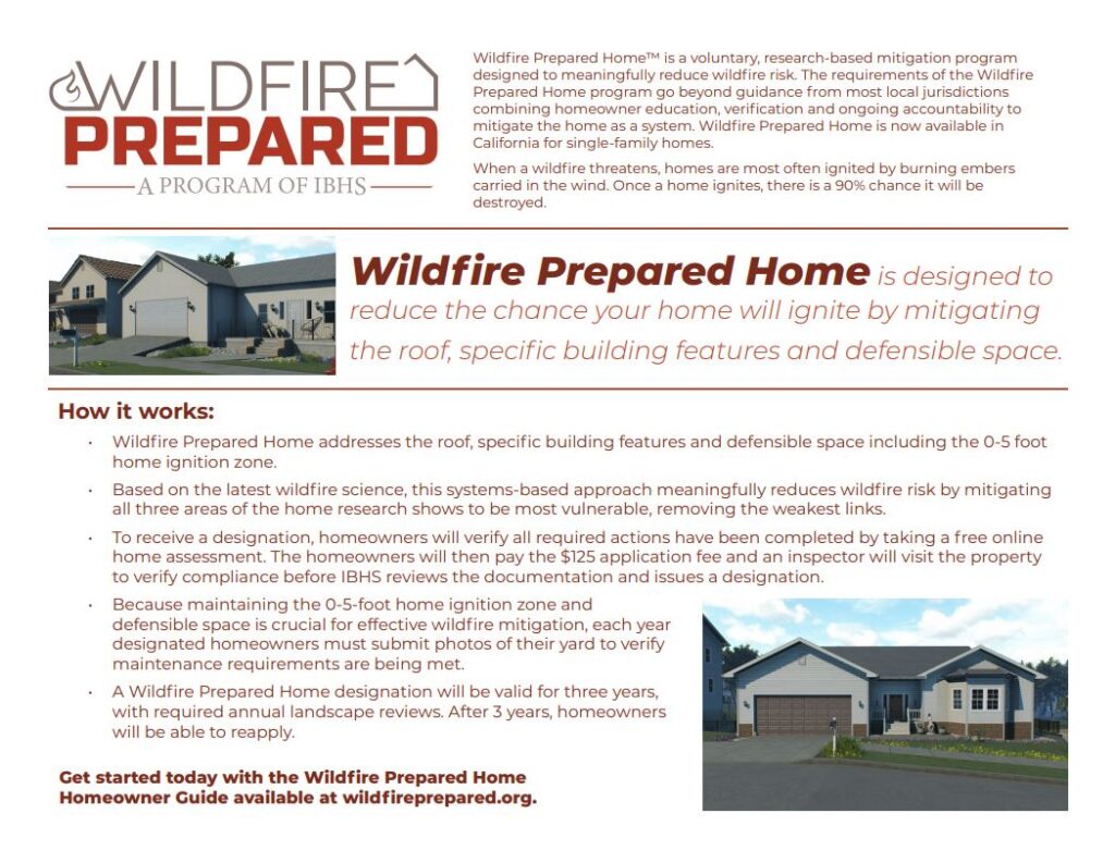 Articles - Wildfire Prepared Home - A Program of IBHS